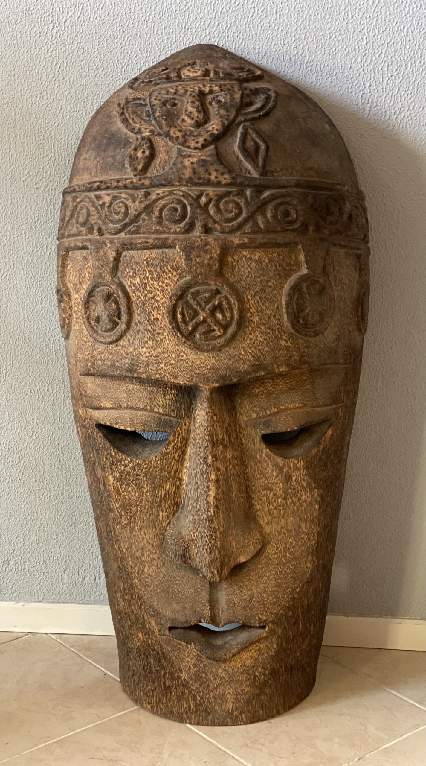 Groot Afrikaans masker - Malle Peer