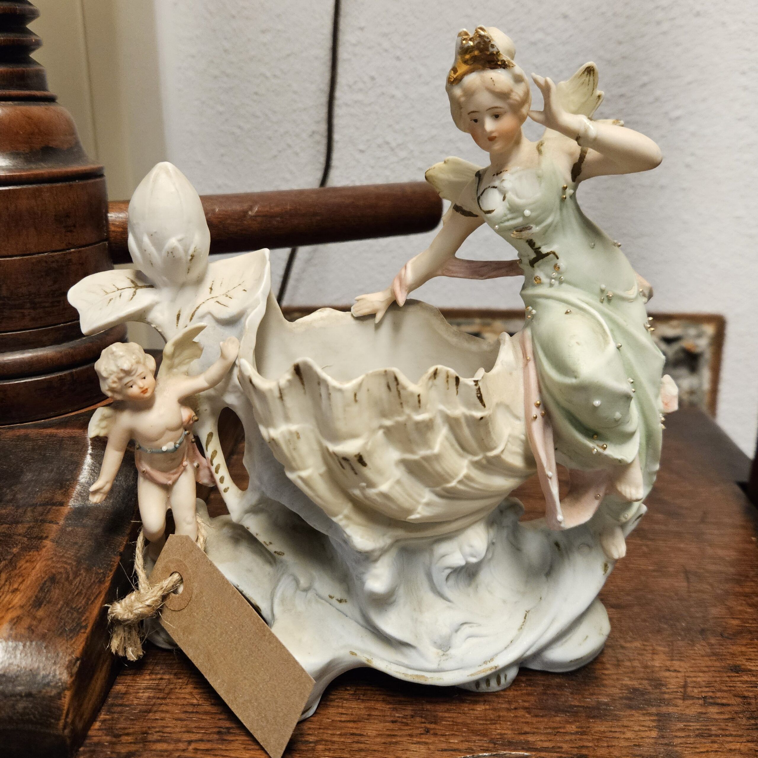 Beeldje elf en engel - Malle Peer